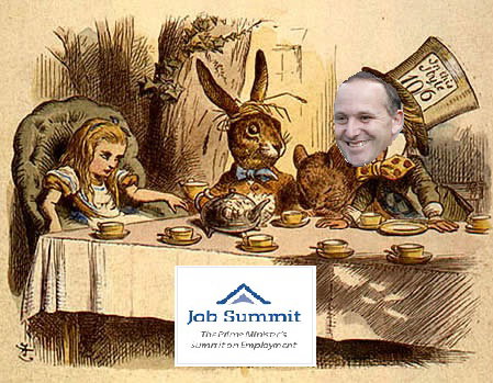 The Mad Hatter’s Job Summit « The Standard